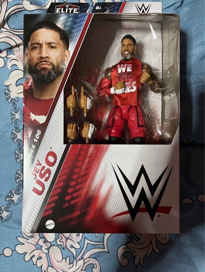 WWE Mattel Jey Uso (The Bloodline), Hobbies & Toys, Toys & Games on ...