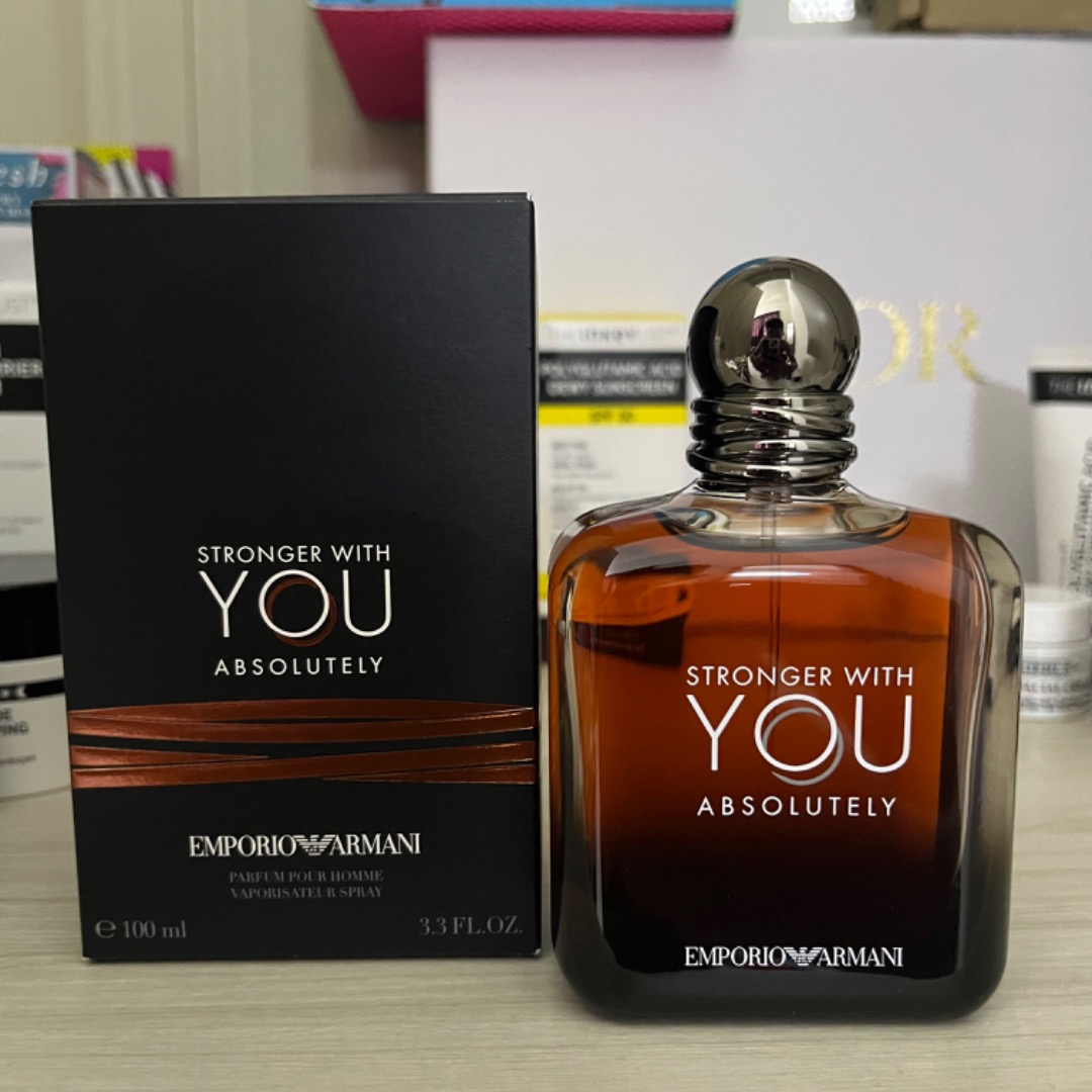 100ml Authentic Emporio Armani Stronger With You Absolutely Fragrances ...