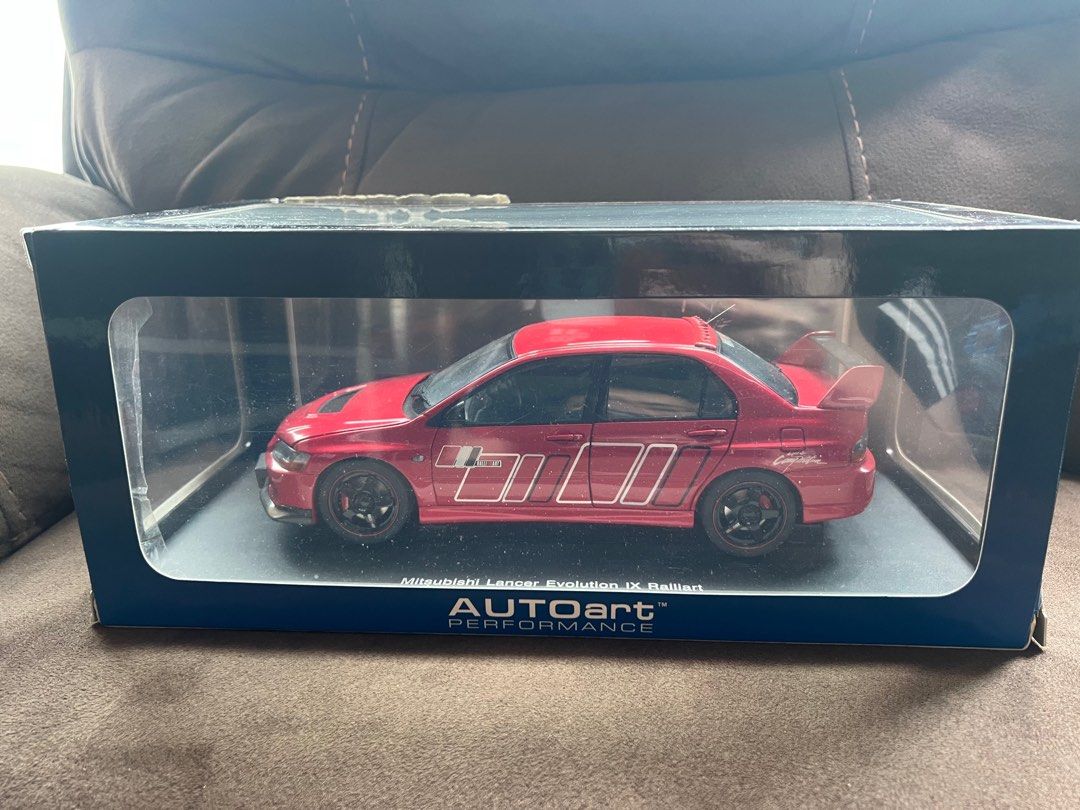 1:18 Autoart Mitsubishi Lancer Evolution IX Ralliart Evo 9 not Kyosho ...