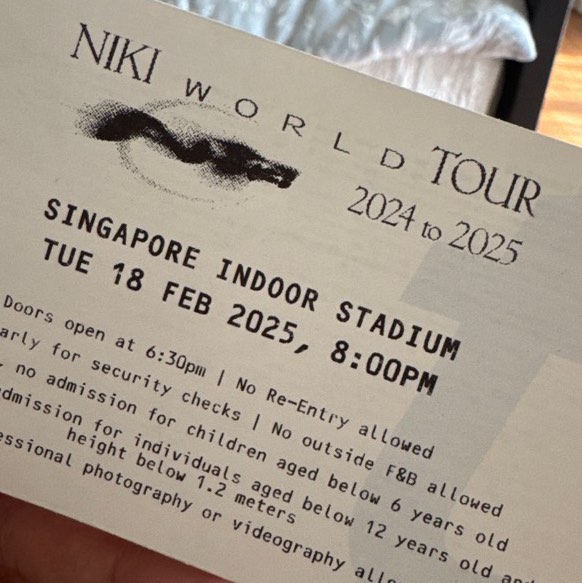 18 Feb NIKI World Tour Pen A Standing NiKi Buzz tour, Tickets ...