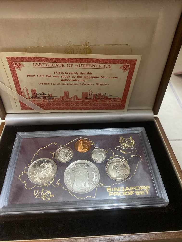 1984 proof set, Hobbies & Toys, Memorabilia & Collectibles, Currency on ...