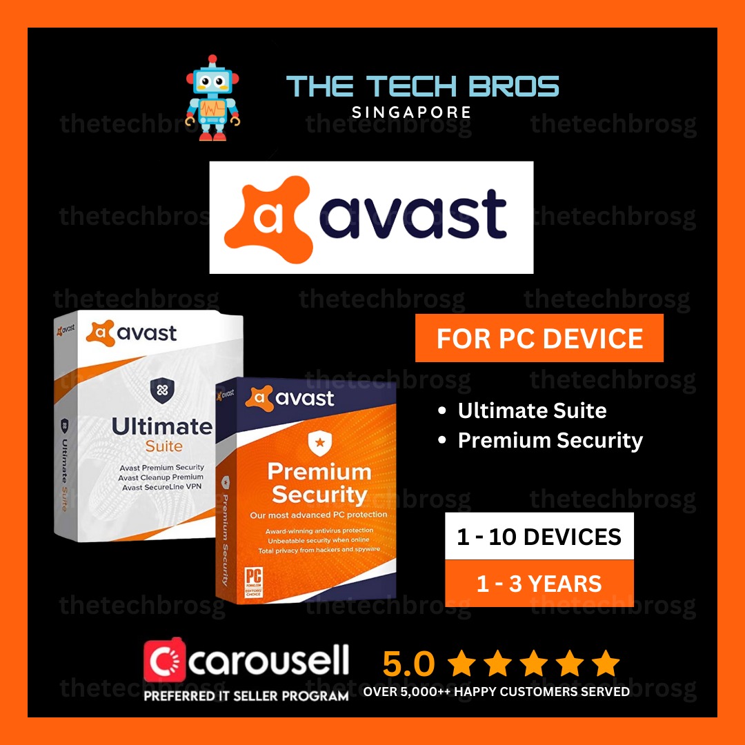 ⭐ Original Avast Antivirus Software for Windows & MacOS | ULTIMATE ...