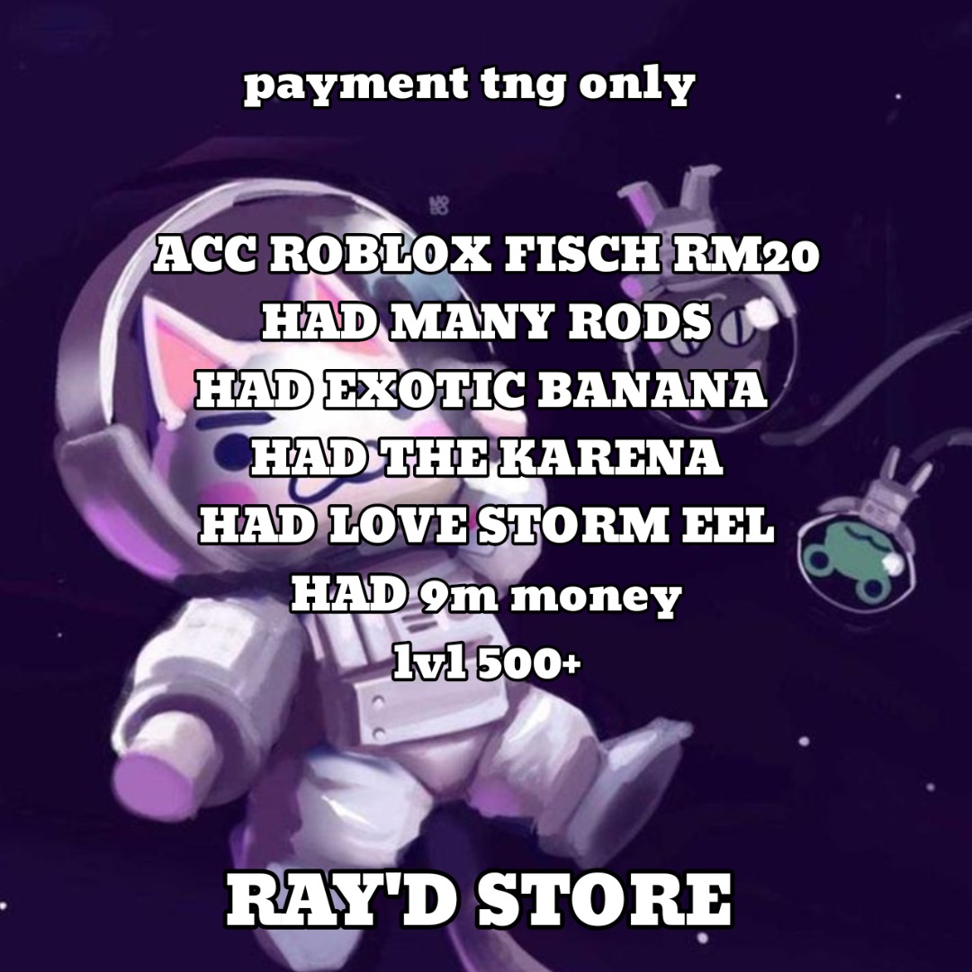 ACC ROBLOX FISCH(LOOK DESCRIPTION), Video Gaming, Video Games, Others on Carousell