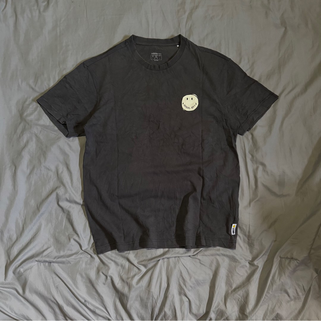 Adidas neo x Smiley, Men's Fashion, Tops & Sets, Tshirts & Polo Shirts ...
