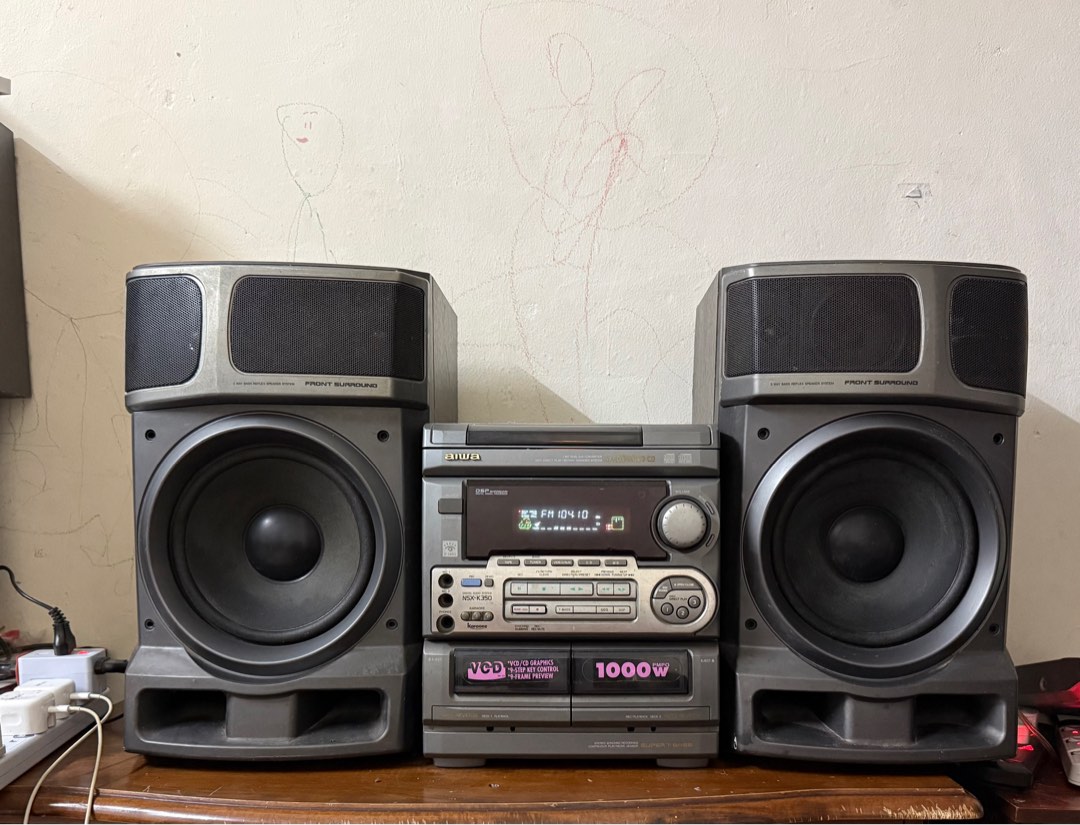 Aiwa mini hifi, Audio, Portable Audio Accessories on Carousell