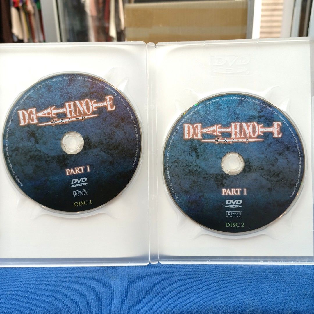 Anime DEATH NOTE dvd episode 1 - 6, Hobbies & Toys, Music & Media, CDs ...