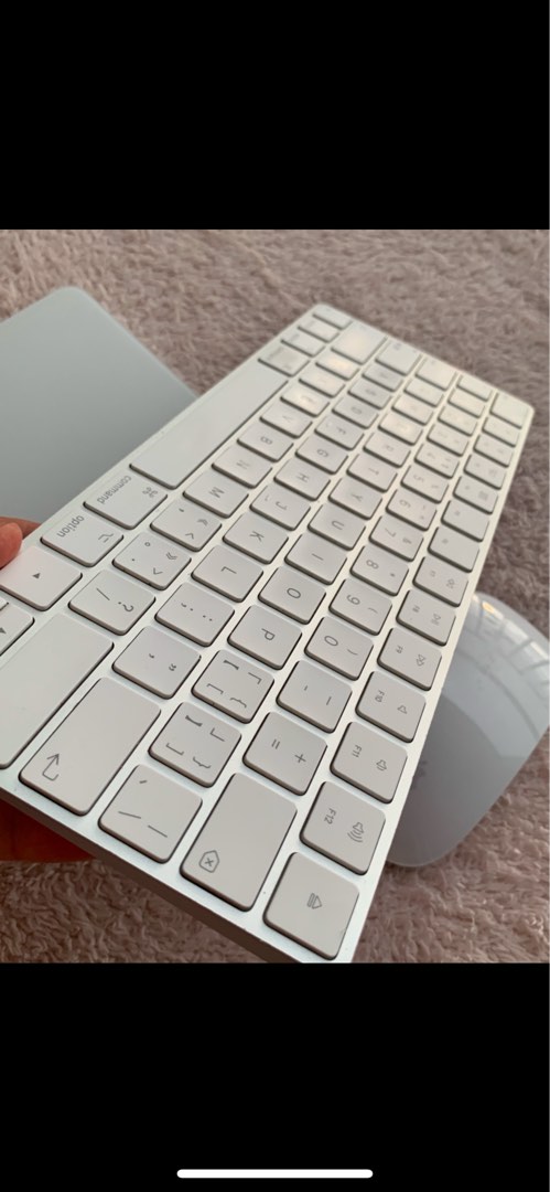 Apple Magic Keyboard no numberic V2, good as new, Computers & Tech ...