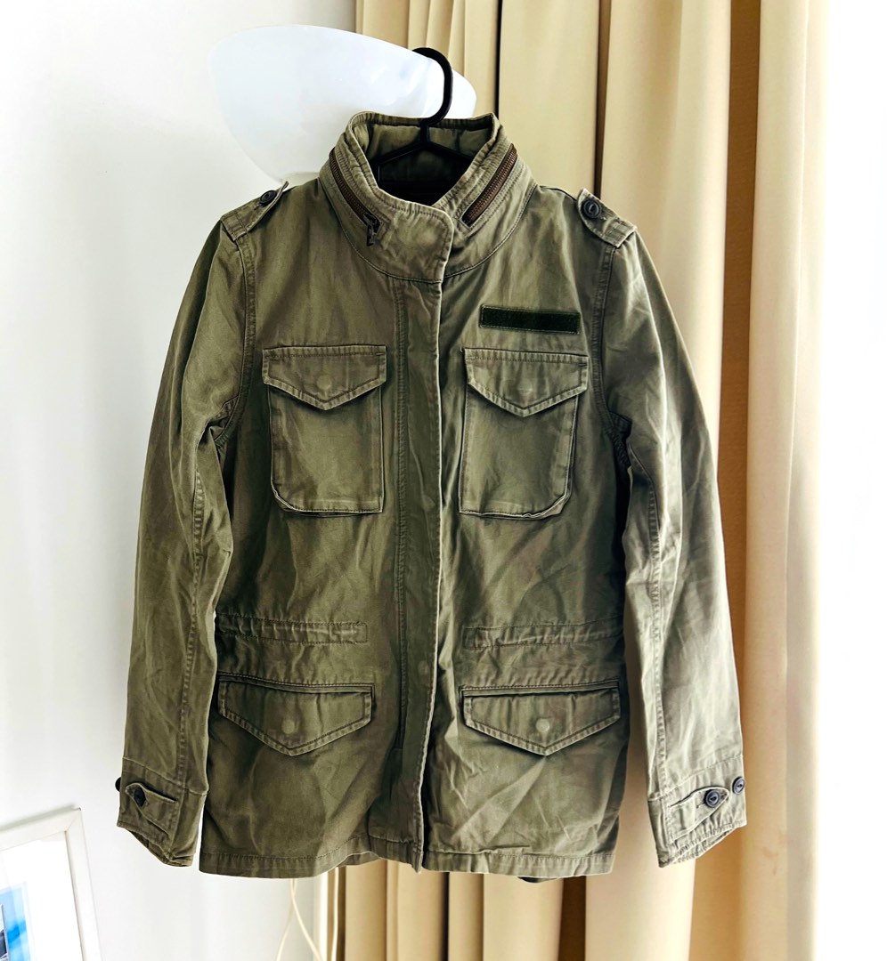 Army jacket Military Field M65 Rambo Green Jacket, Men's Fashion, Coats, Jackets and Outerwear ...