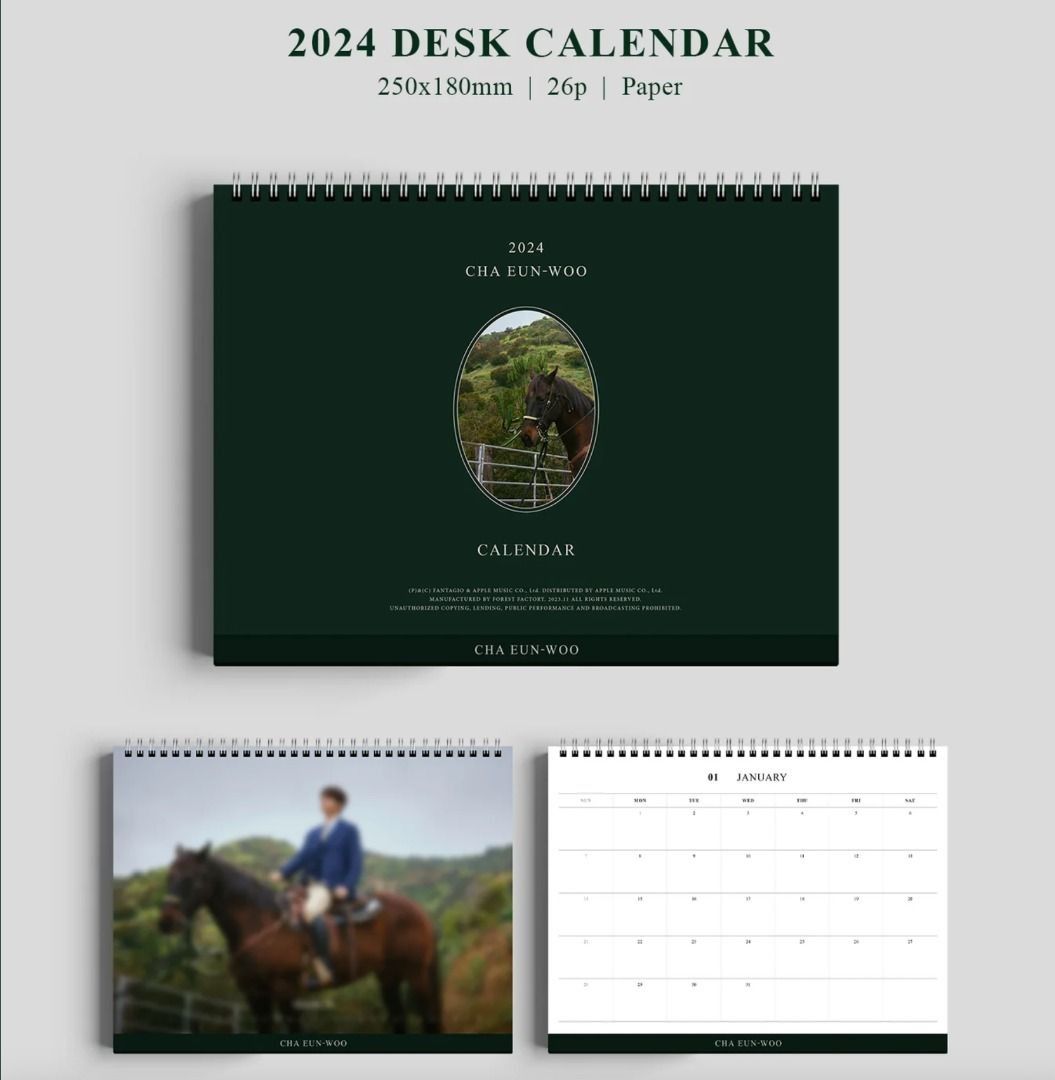 ASTRO Cha Eun Woo OFFICIAL Photobook in LA - Calendar, Poster, & Mini ...