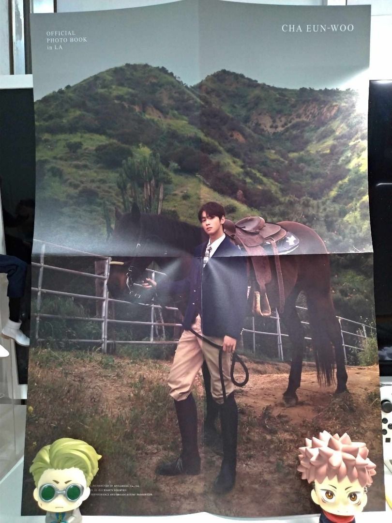 ASTRO Cha Eun Woo OFFICIAL Photobook in LA - Calendar, Poster, & Mini ...
