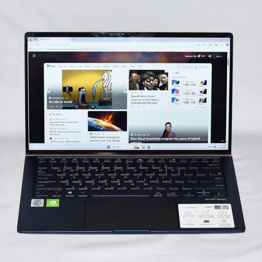ASUS ZenBook Core i7 10th gen 14" Laptop (i7-10510U, 16GB Ram, 1TB SSD ...