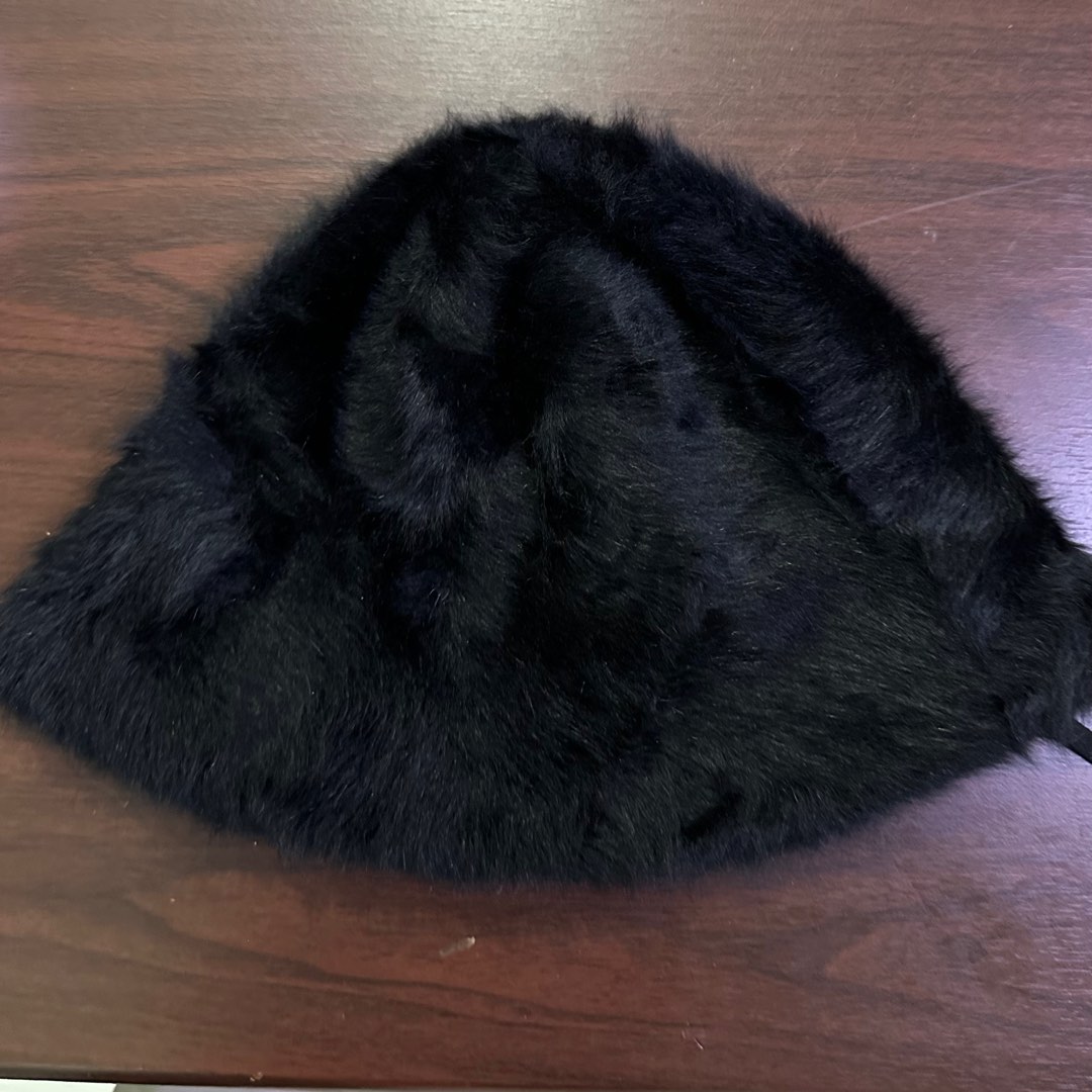 [Authentic] Furry Bucket Hat from Japan, Women's Fashion, Watches ...