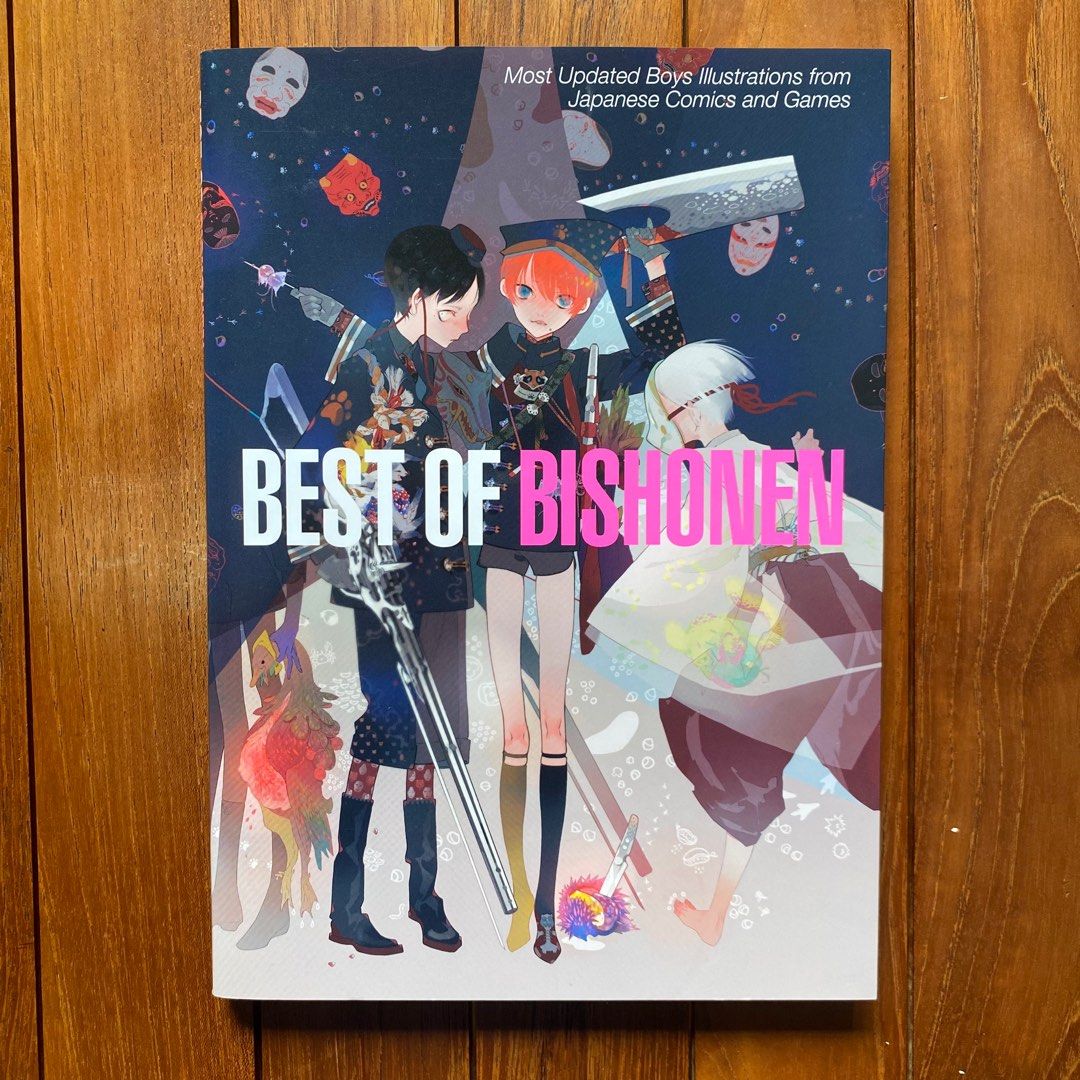 Best of Bishonen Artbook Illustration book various anime manga mobage ...