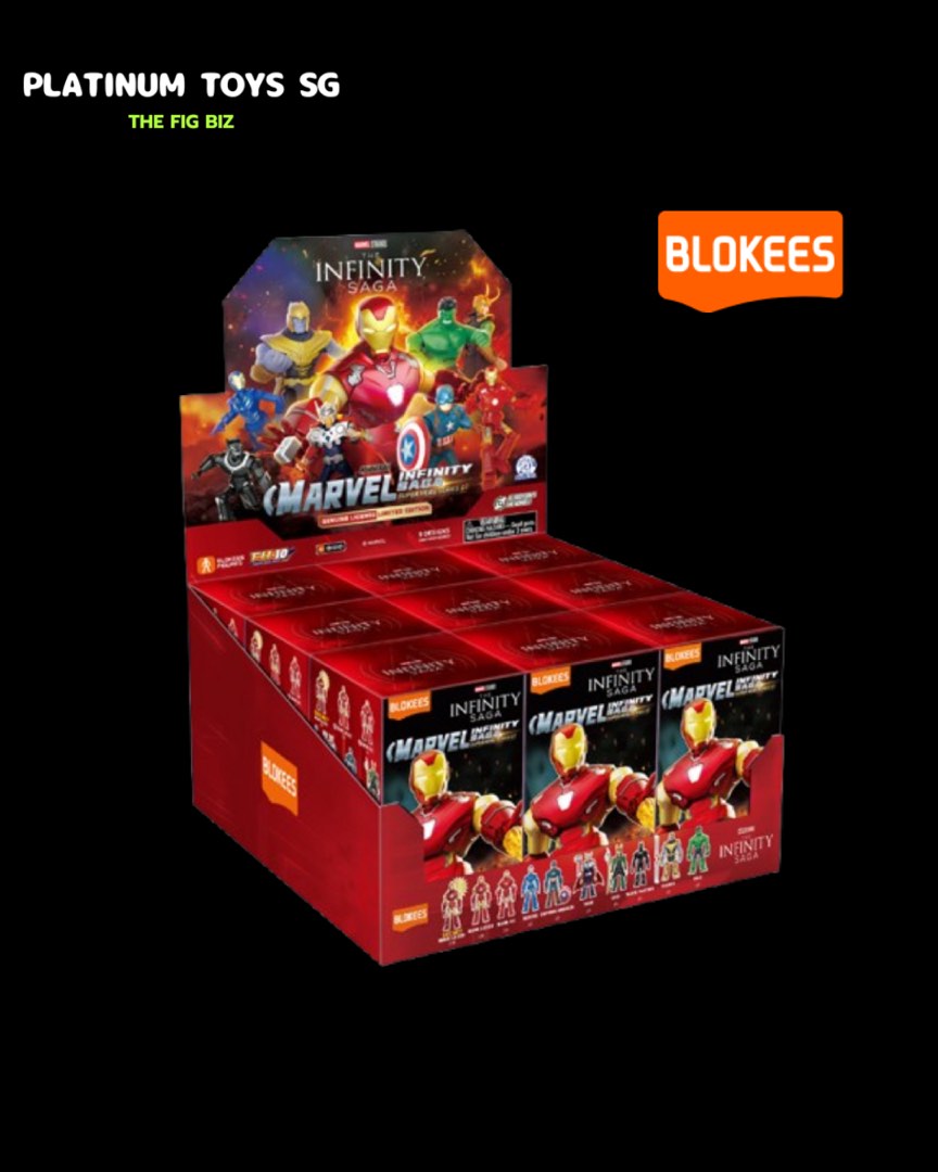 Blokees! Marvel Infinity Saga series 01 Blind Box, Hobbies & Toys, Toys ...