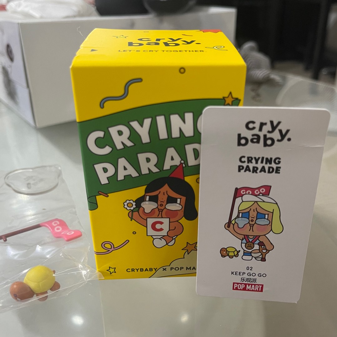 BNIF WTS CRYBABY CRYING PARADE (KEEP GO GO) limited series, Hobbies ...