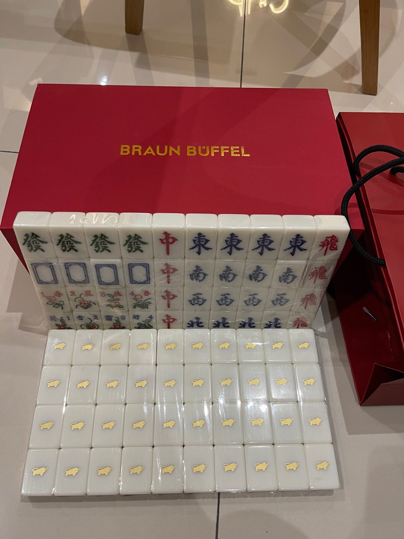 Braun Buffel Mahjong set (COD -KL/SEL only), Luxury, Accessories on ...