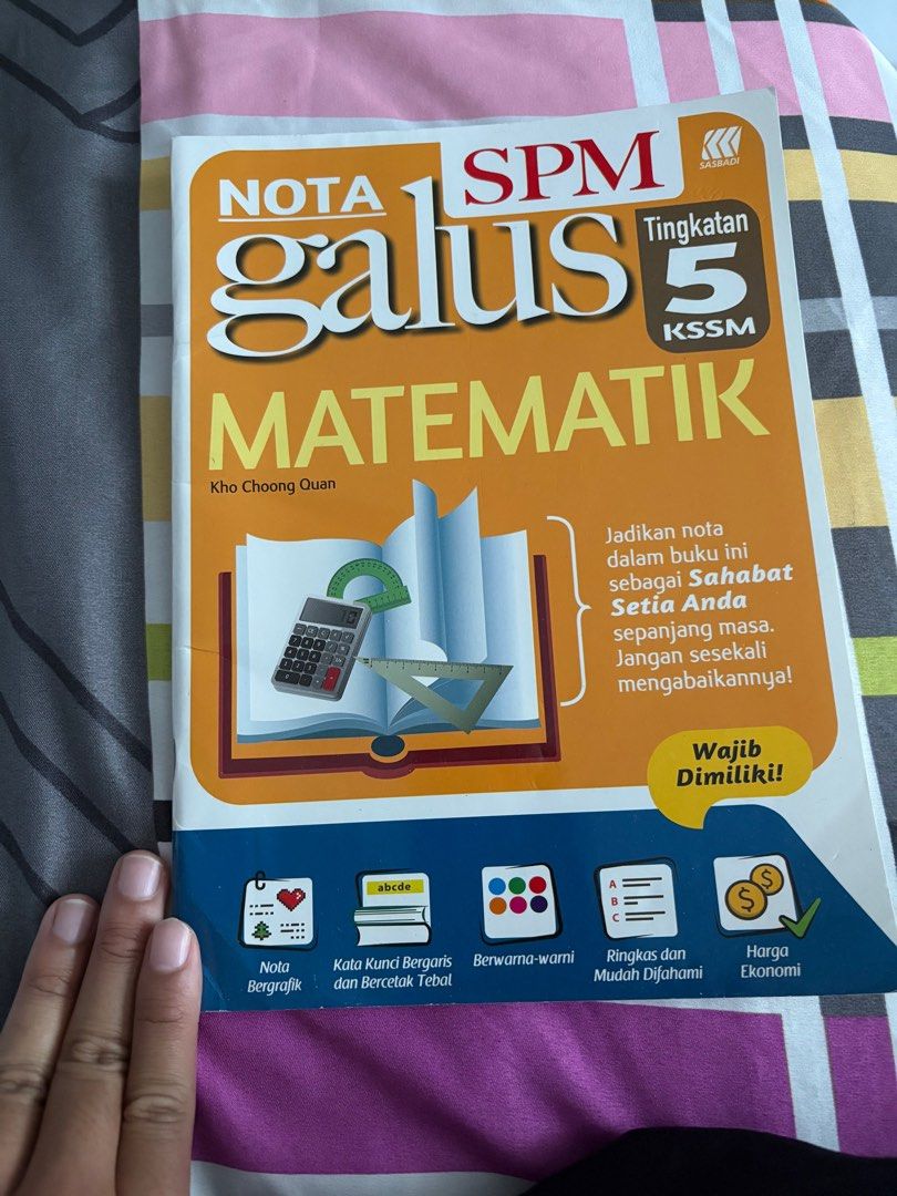 buku nota dan latihan form 4 & form 5 (buku latihan ada sedikit yang ...