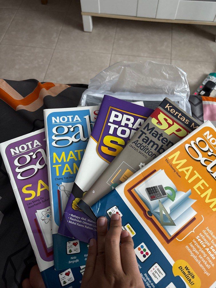 buku nota dan latihan form 4 & form 5 (buku latihan ada sedikit yang ...