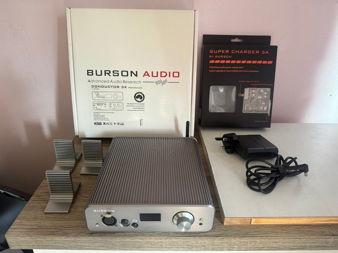 Burson audio conductor 3x performance audio DAC headphone amplifier and ...
