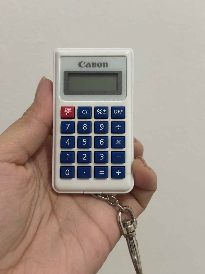 Canon Mini Calculator, Hobbies & Toys, Stationary & Craft, Stationery ...