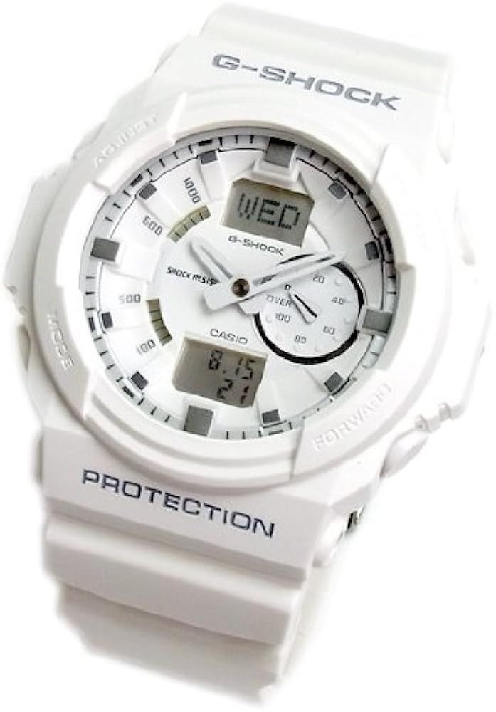 Casio G-Shock GA-150-7 Anti-Magnetic 200m White Watch GA-150-7ADR Brand ...