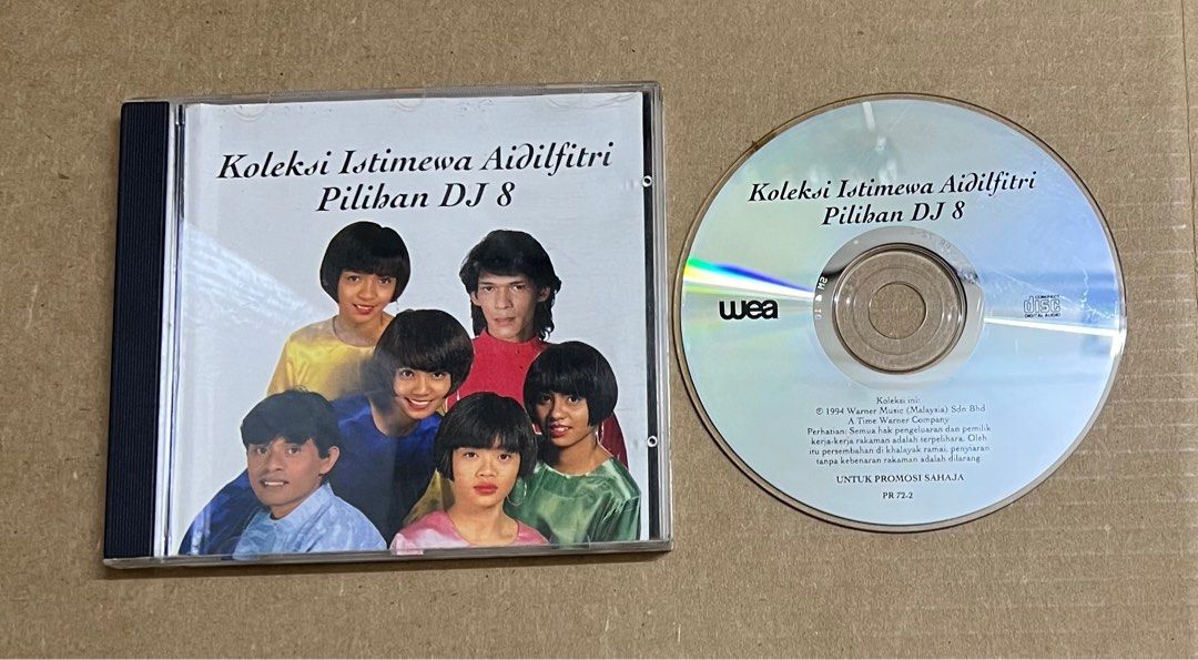 CD Koleksi istimewa Aidilfitri hari raya feminin jamal abdillah saleem ...
