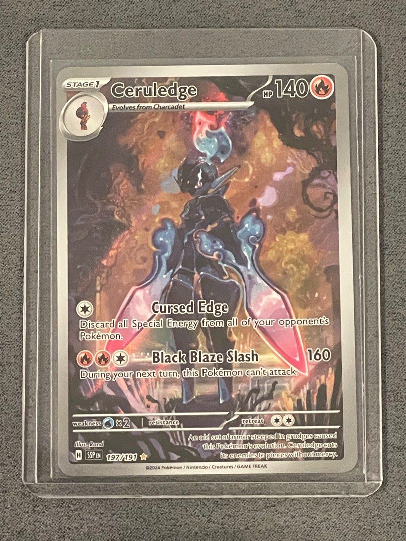 Ceruledge EX IR (197/191) - Pokemon Surging Sparks (SSP), Hobbies ...