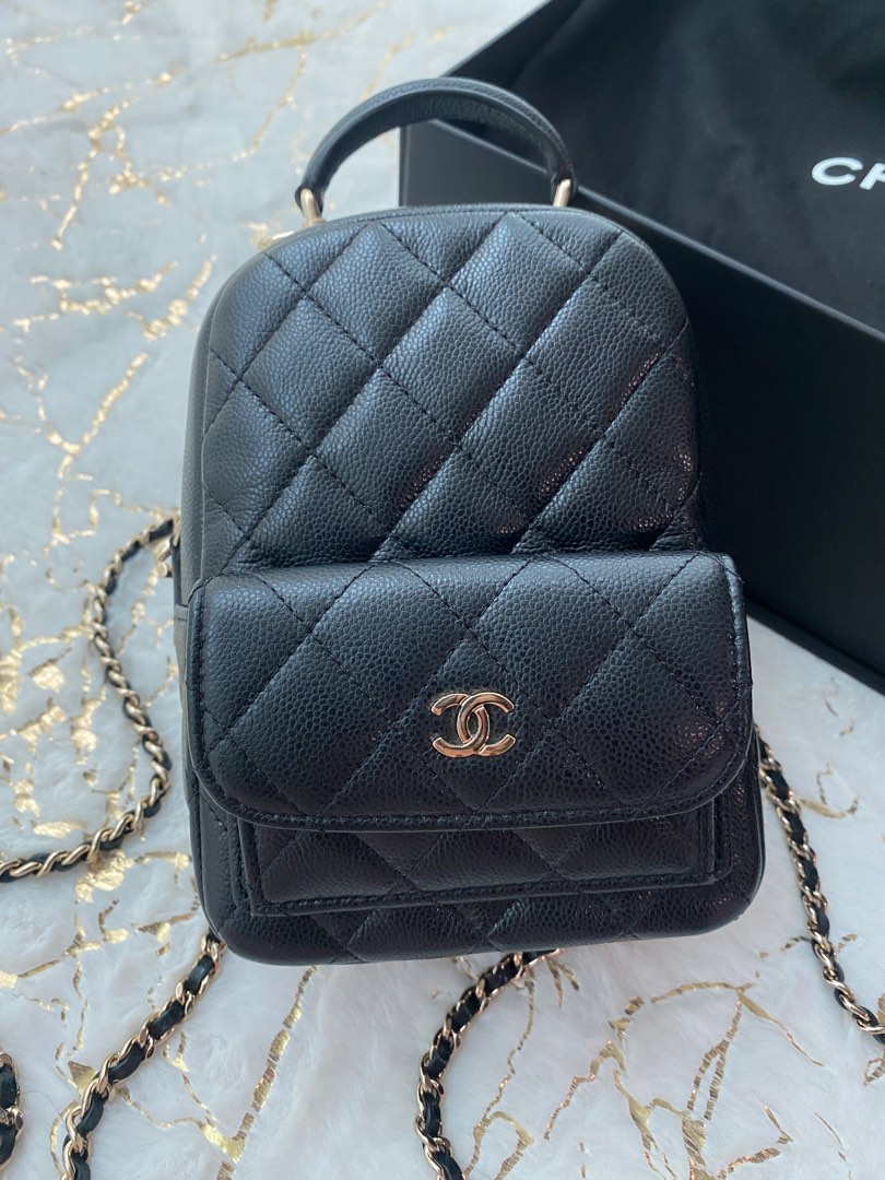 Chanel mini backpack, Luxury, Bags & Wallets on Carousell