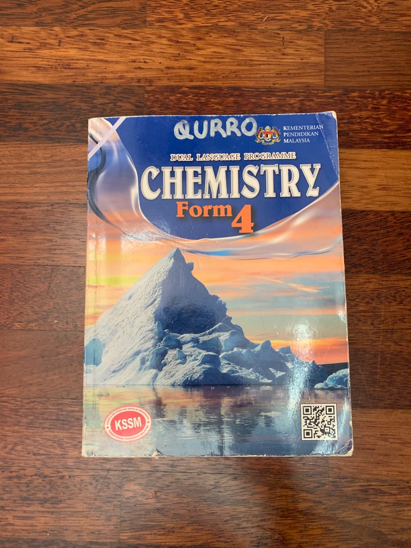 Chemistry Form 4 Textbook KSSM, Hobbies & Toys, Books & Magazines ...