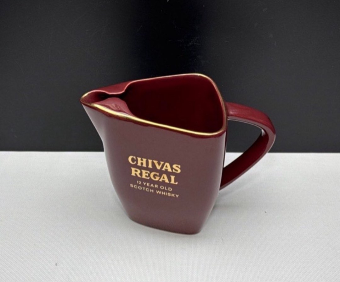 CHIVAS REGAL 12 YEARS OLD SCOTCH WHISKY JUG PITCHER Made In ENGLAND ...