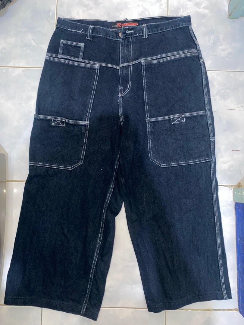 Club R | 2 baggy pants ASPACK, Men's Fashion, Bottoms, Jeans on Carousell