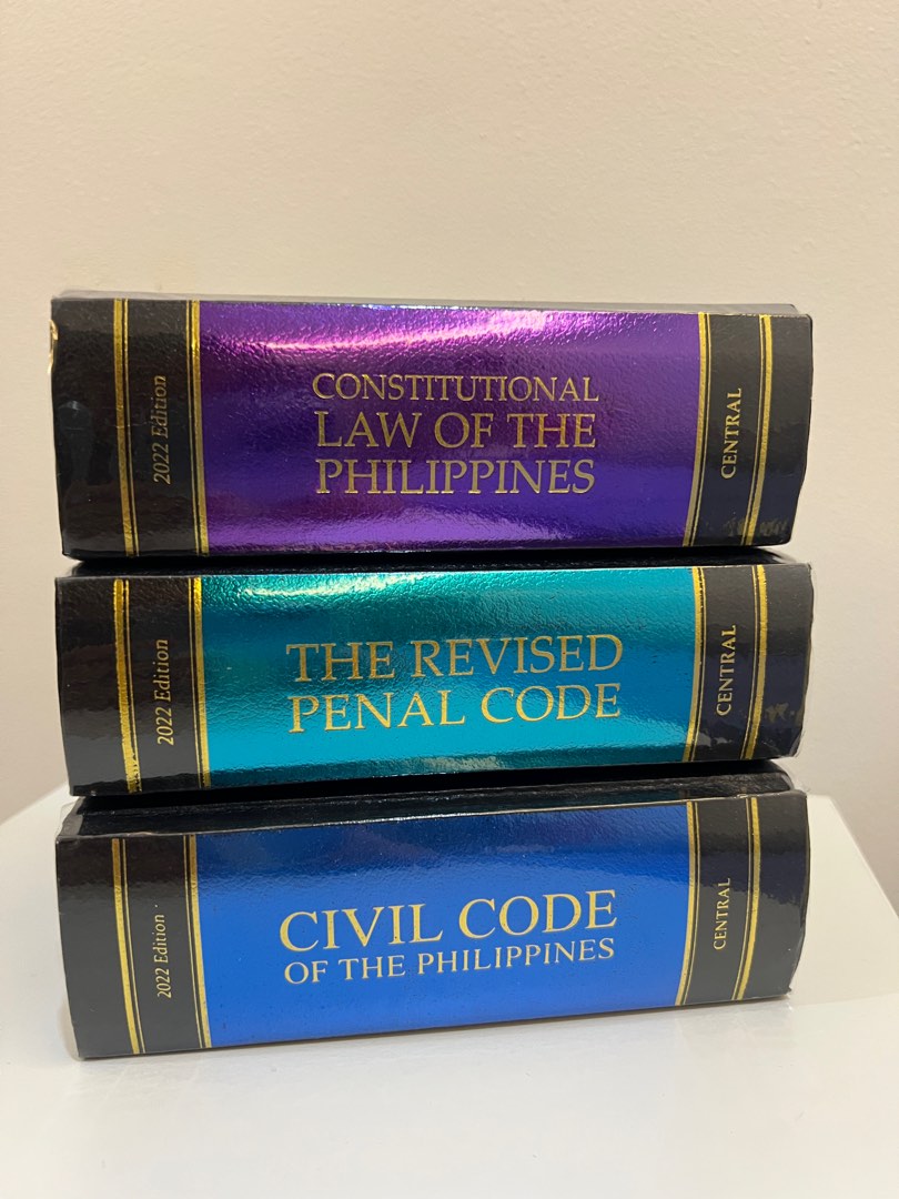 CODAL SET for First Year Law (2022 Central Edition), Hobbies & Toys ...
