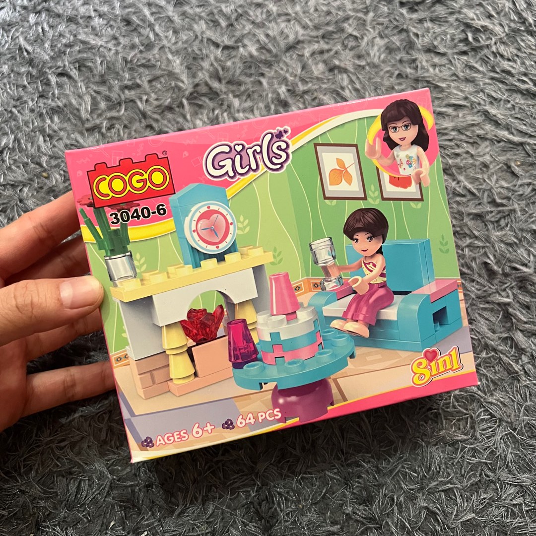 Cogo Lego Girls 64pcs F, Hobbies & Toys, Toys & Games on Carousell