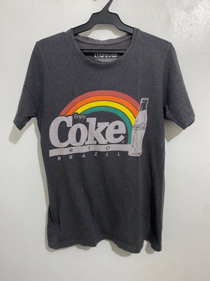 Vintage Coke Shirt, Men's Fashion, Tops & Sets, Tshirts & Polo Shirts ...