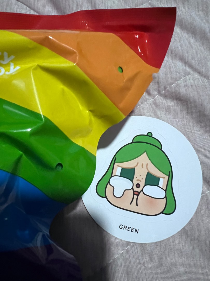 Cry baby cheer up green, Hobbies & Toys, Toys & Games on Carousell