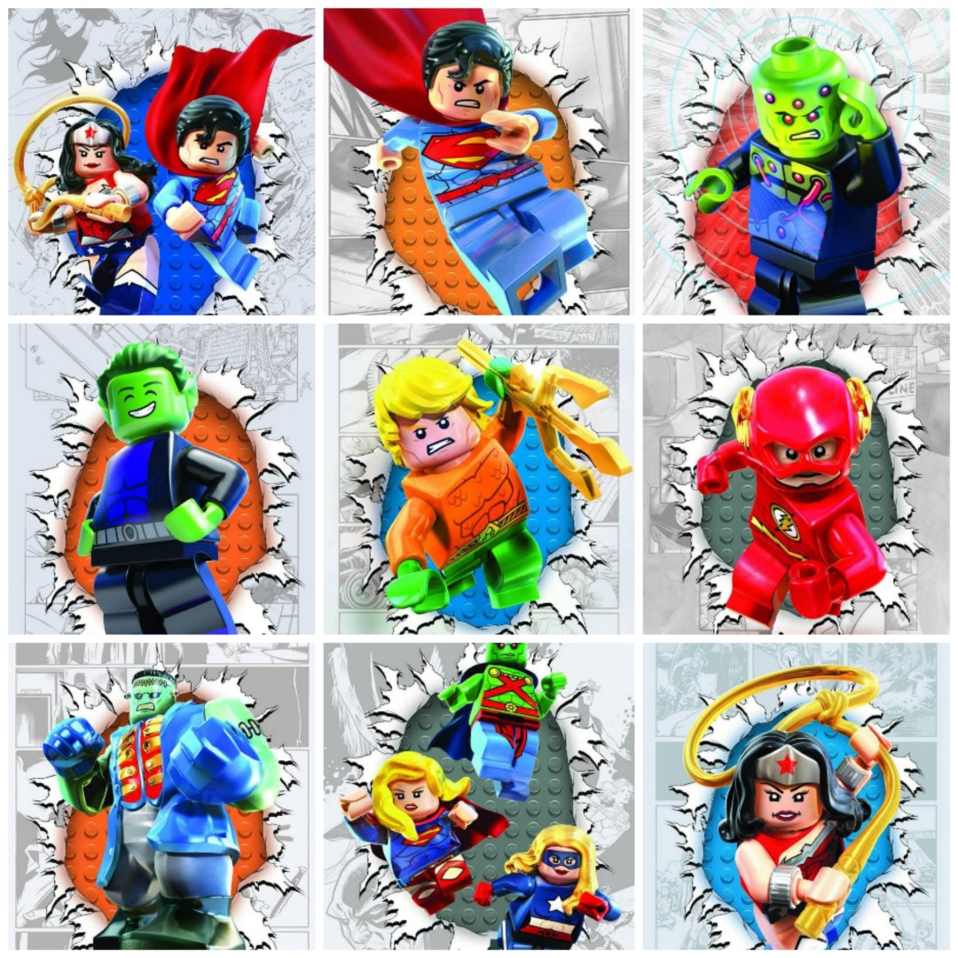 DC Comics LEGO Variant Covers, Hobbies & Toys, Books & Magazines ...