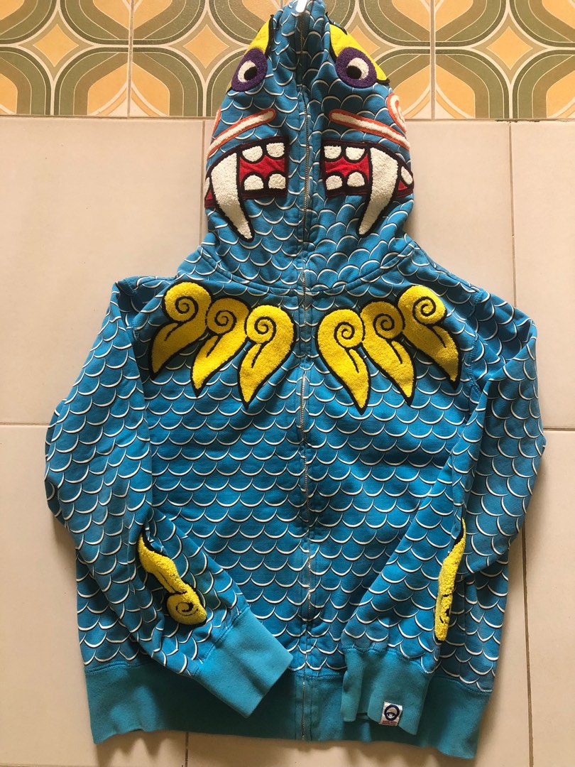 Devil Nut Zip-Up Hoodie, Men's Fashion, Coats, Jackets and Outerwear on Carousell