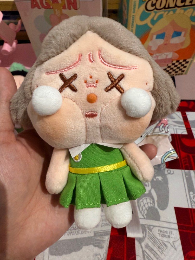 Dim Green - Crybaby Sunset Concert (Popmart) Plushie Keychain, Hobbies ...