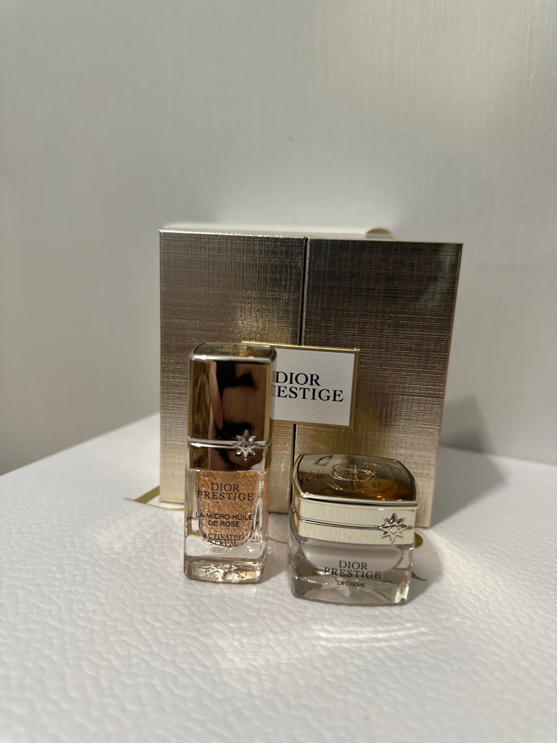 DIOR PRESTIGE SERUM AND CREAM SET, Beauty & Personal Care, Face, Face ...