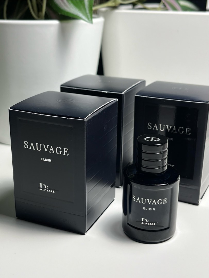 Dior Sauvage Elixir mini, Beauty & Personal Care, Fragrance ...