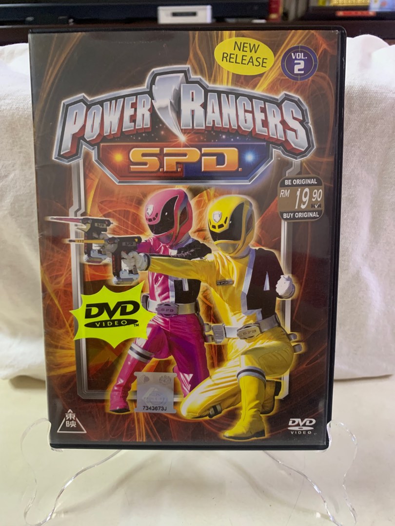 (DVD) POWER RANGERS S.P.D VOL.2 (2007), Hobbies & Toys, Music & Media ...