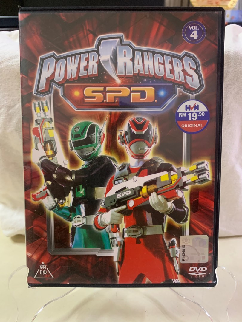 (DVD) POWER RANGERS S.P.D VOL.4 (2006), Hobbies & Toys, Music & Media ...