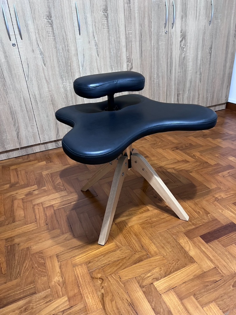 Ergonomic Chair - Cross-Leg, Yoga chair (Set of 2), Furniture & Home ...