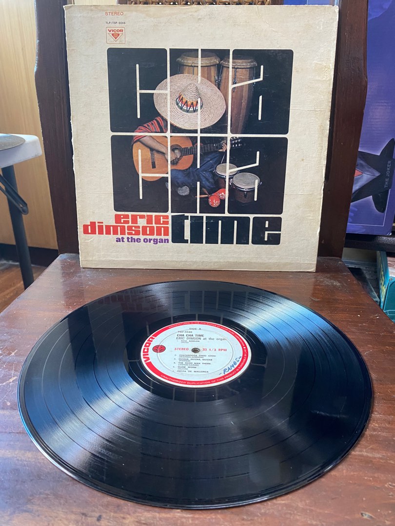 Eric Dimson – Cha Cha Time - OPM Philippines Original Folk World Music Album Vinyl Plaka LP - VG ...