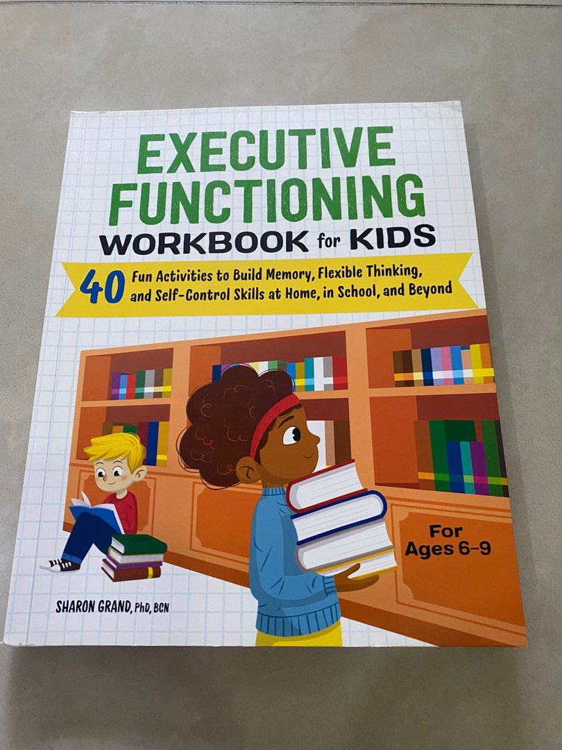 Executive Functioning Workbook for Kids, Hobbies & Toys, Books ...