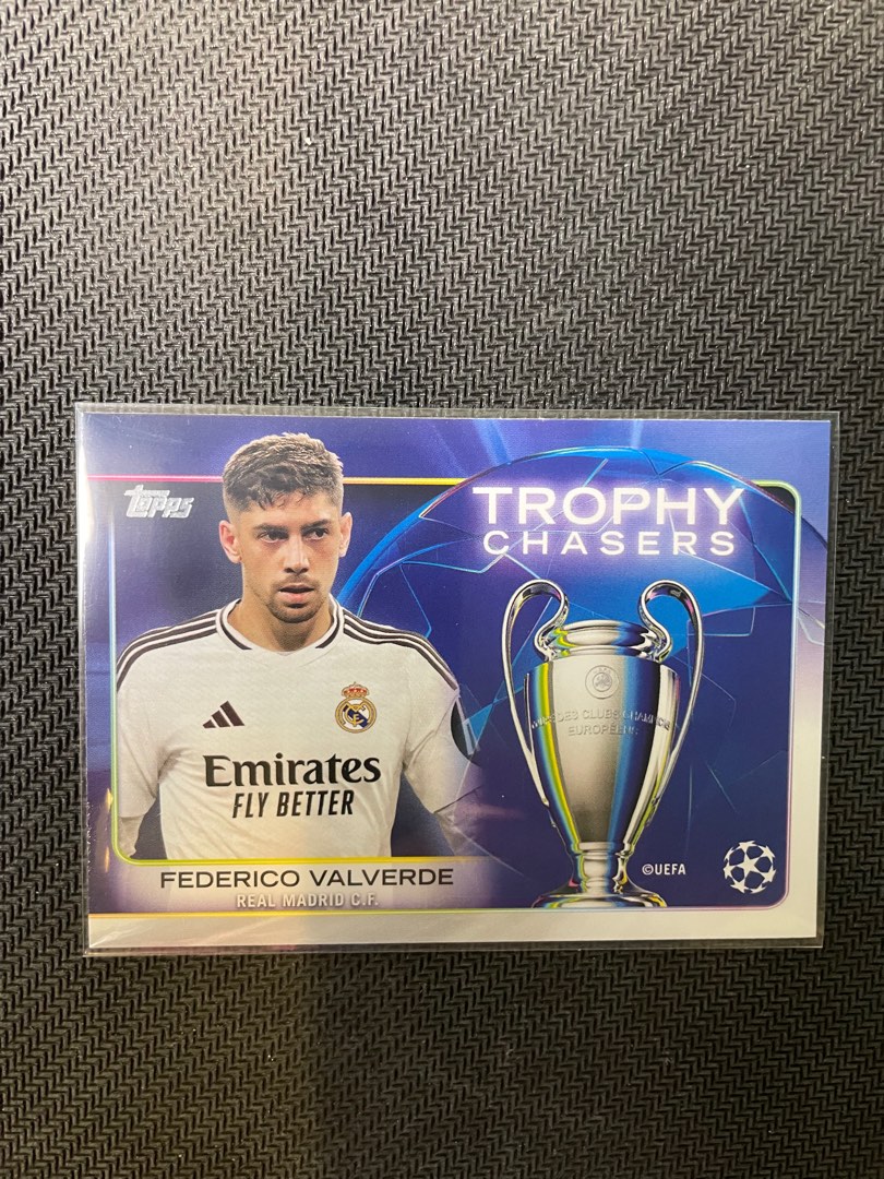 Federico Valverde Trophy Chaser insert card UCC 24-25 Real Madrid ...