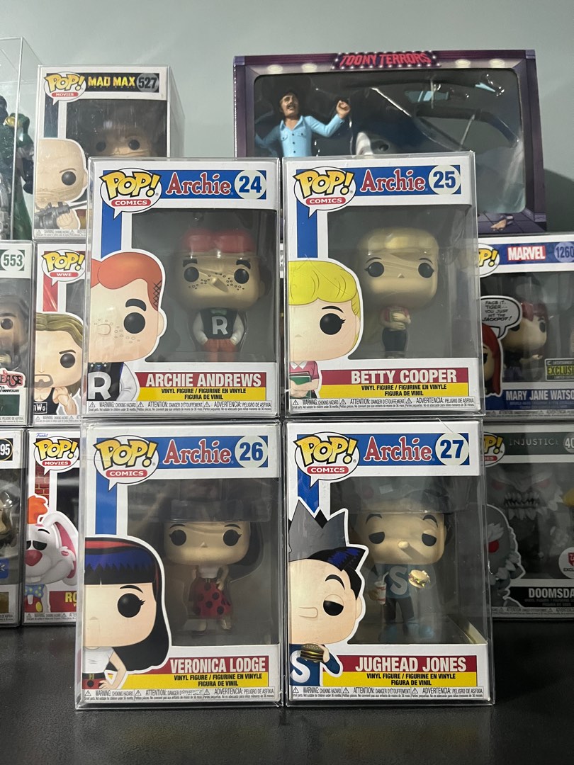 Funko Pop Comics Archie Set, Hobbies & Toys, Toys & Games on Carousell