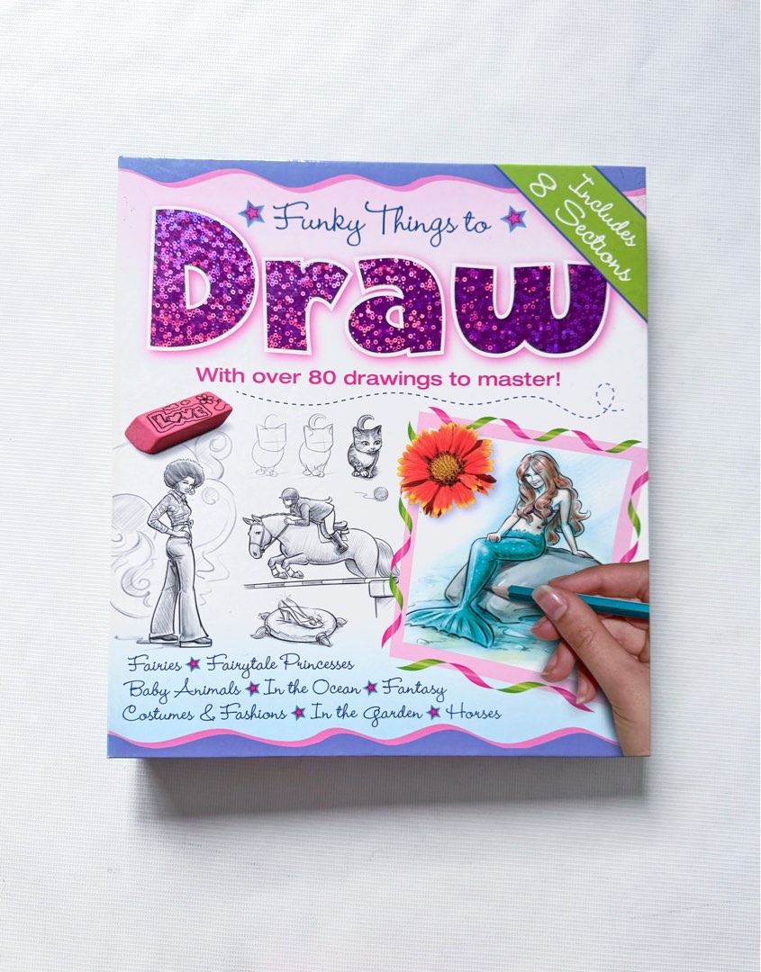 Funky Things to Draw, Hobbies & Toys, Books & Magazines, Children's ...