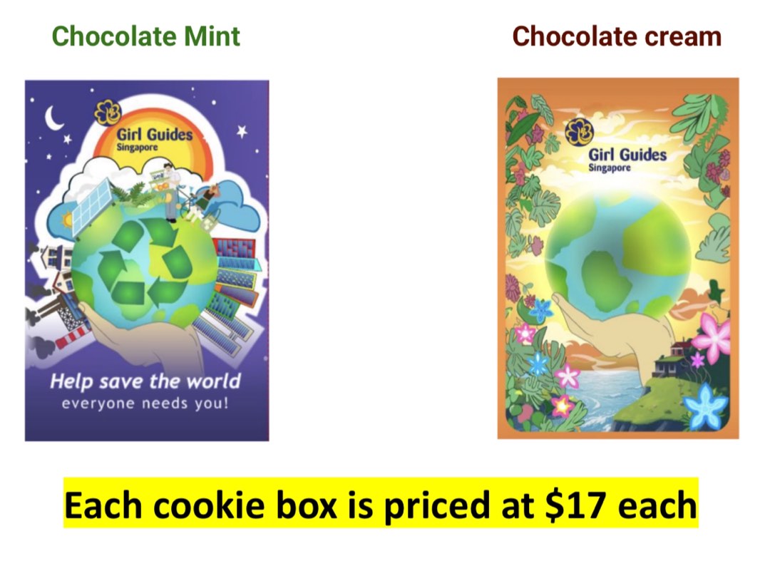 girl guides cookies boxes 2025, Everything Else on Carousell