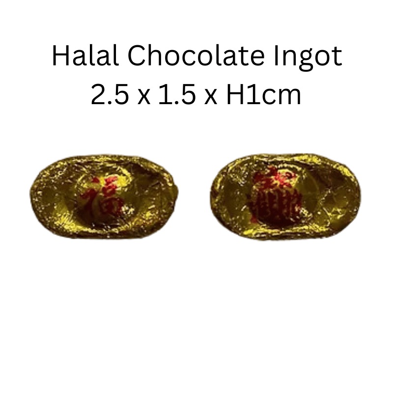 [Halal] Chocolate Gold Ingots 100pc, Food & Drinks, Gift Baskets ...